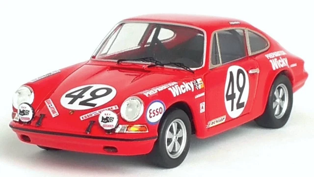 RALLY CAR MODEL 1:43 Scale Trofeu Porsche 911 T Le Mans 1969 WICKYBERNE ...