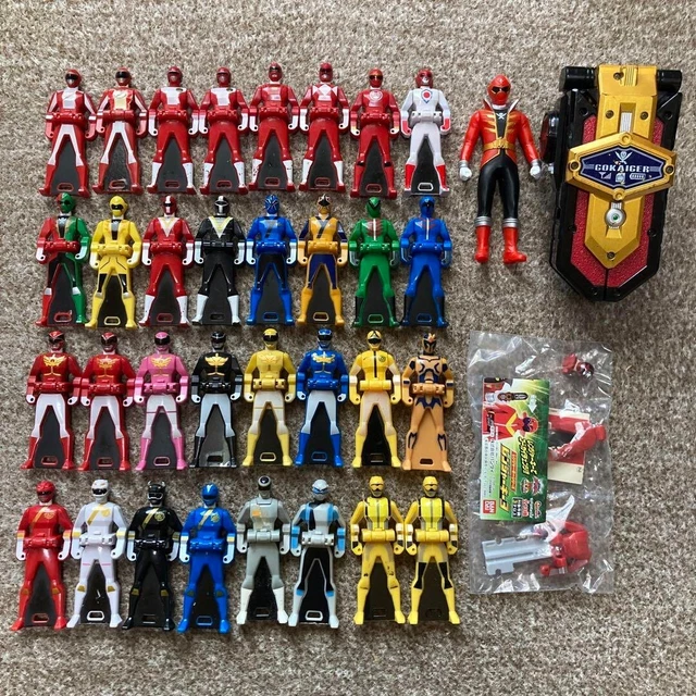 POWER RANGERS SUPER Megaforce GOKAIGER Mobirates Ranger Key 32set ...