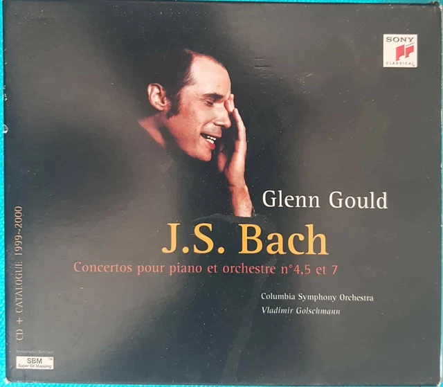 CD GLENN GOULD J.S Bach Concertos For Piano And Orchestre N° 4,5,7 Ref ...