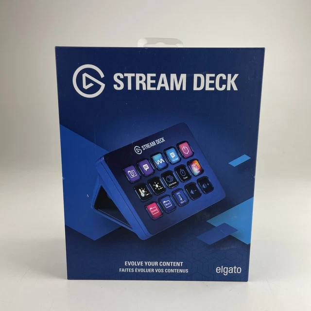 ELGATO STREAM DECK - Tactile Control Interface, 15 Customizable LCD ...
