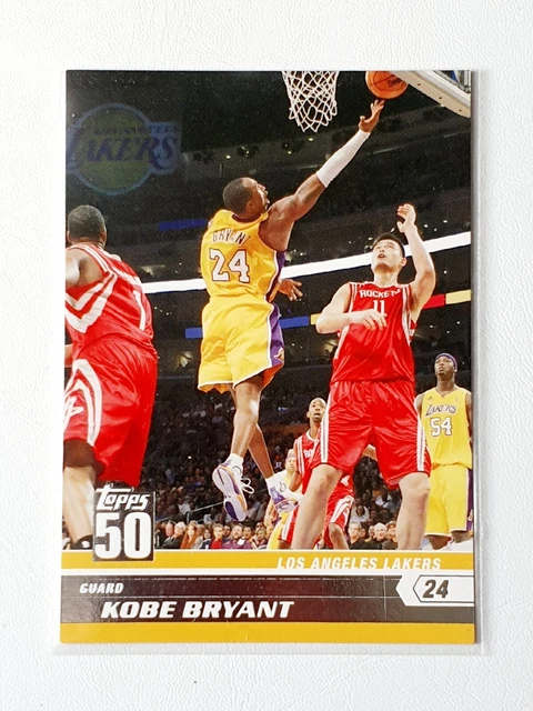 CARTA NBA KOBE BRYANT 2007-08 Topps 50 #22 Los Angeles Lakers EUR 7,11 ...