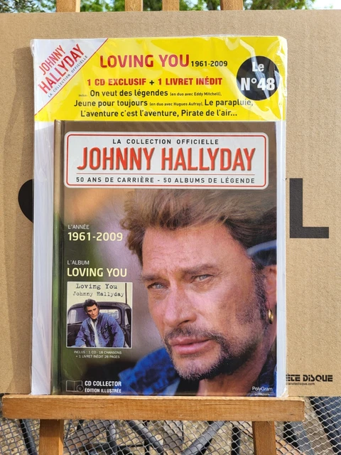 CD LIVRE JOHNNY Hallyday La Collection Officielle N° 48 NEUF Scellé ...