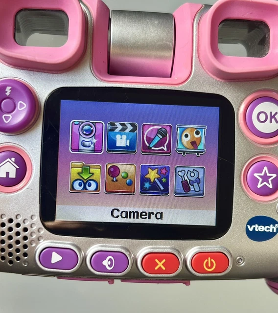 VTECH PINK KIDIZOOM Twist Plus 2 MP Digital Camera Kids Children’s Toy ...