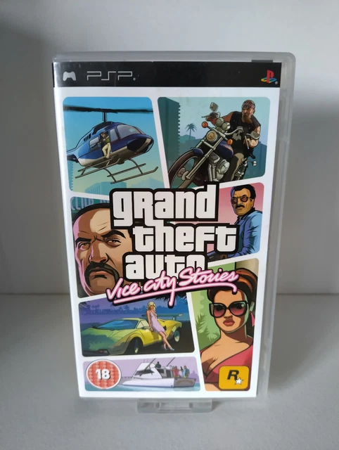 GRAND THEFT AUTO Vice City Stories Sony PSP Playstation Portable ...
