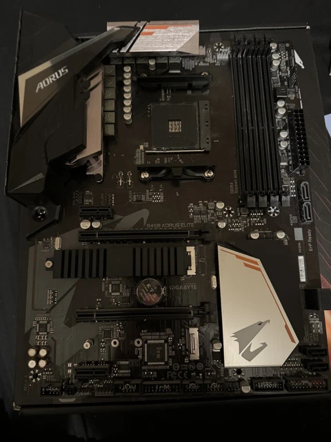 GIGABYTE B450 AORUS Elite V2 ATX, Socket AM4, AMD Motherboard £69.99 ...