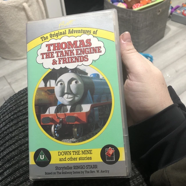 THOMAS THE TANK Engine - Down The Mine (VHS Cassette Tape 1993) Vintage ...