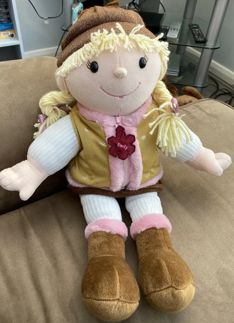 EMILY RAG DOLL 2006 Chilly & Friends Tesco 16" Soft Plush Cuddly Toy ...