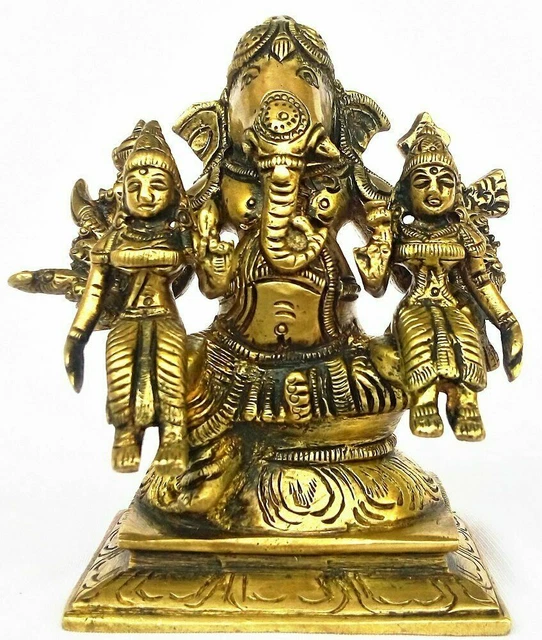 LAITON LORD GANESH Riddhi Siddhi Idol Ganesha Figurine Statue ... LAITON LORD GANESH Riddhi Siddhi Idol Ganesha Figurine Statue ...