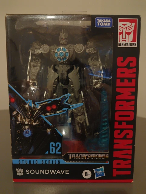 HASBRO TRANSFORMERS SOUNDWAVE 62 Deluxe Class Studio Series Action ...