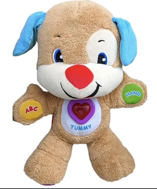 FISHER PRICE ABC 123 Smart Stages Sing Along Learning Talking Teddy ...