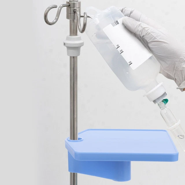 INFUSION STAND DRIP Tray Plastic Storage Plate Medical £18.38 - PicClick UK