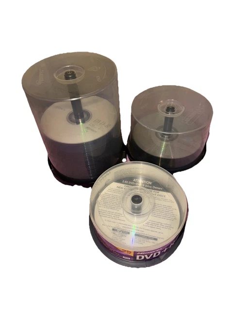 MEMOREX & SONY DVD-+R Blank DVDs 120 min Recordable Music CD’s See ...