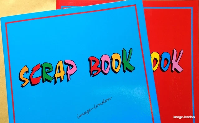 SCRAP BOOK A4 size Set of 2 scrap books scrapbook £2.35 - PicClick UK