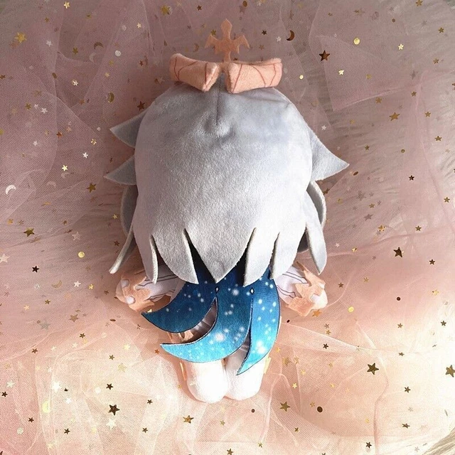 ANIME GENSHIN IMPACT Paimon Plush Doll Soft Stuffed Plushie Birthday ...