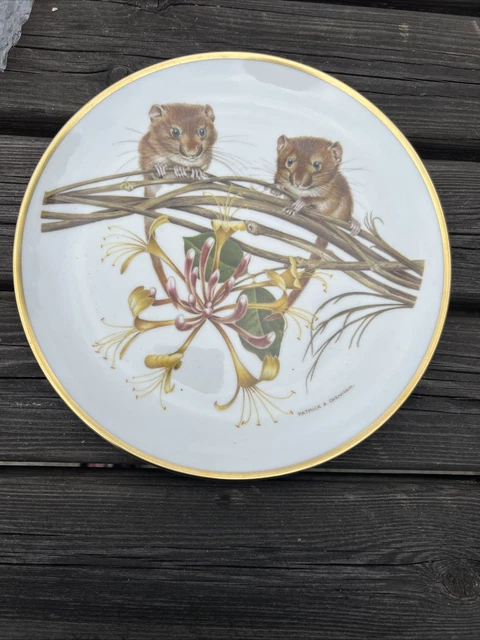 WEDGWOOD WILDLIFE OF Britain Bone China Plates by Patrick A. Oxenham ...