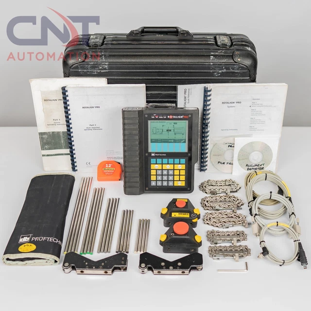 PRUFTECHNIK ROTALIGN PRO Laser Shaft Alignment System w/ ALI 3.610 ...