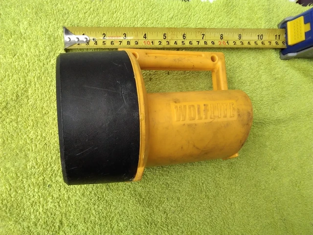 VINTAGE BRITISH TELECOM gpo bt torch wolf lite extremely robust shatter ...