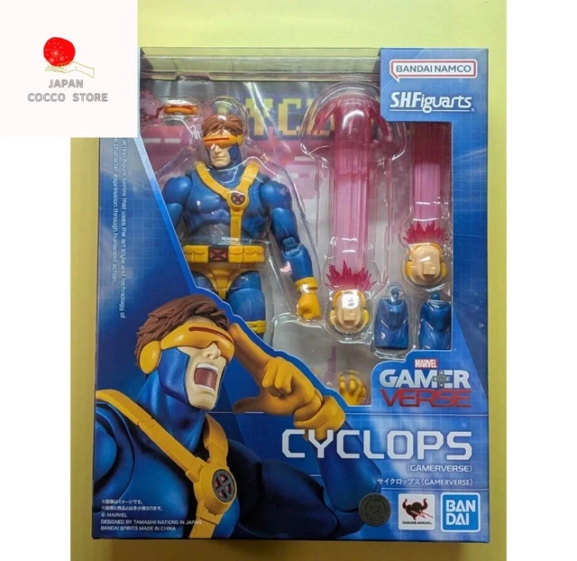 FIGURA DE ACCIÓN S.H.Figuarts SHF Cyclops (verso de juego) Marvel ...