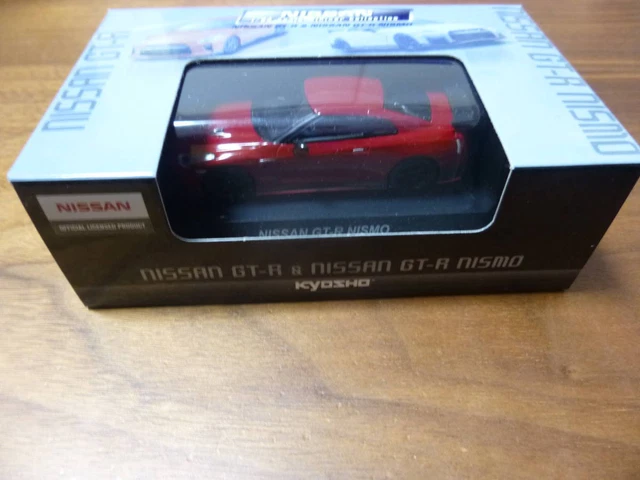 KYOSHO 1/64 NISSAN Mini Car Collection Niisan Gt-R Rouge Nismo EUR 69,61 - PicClick FR