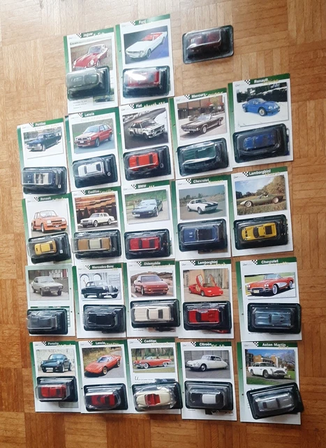 DEL PRADO CAR Collection Modellauto Sammlung incl. Beiblatt OVP 1:43 ...