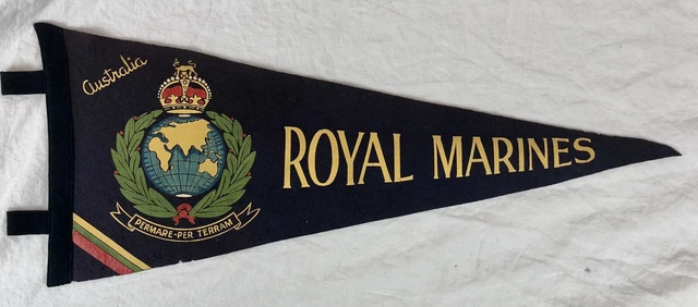 VINTAGE WW2, HMS Anson, British Royal Navy Destroyer, Felt Pennant £75. ...