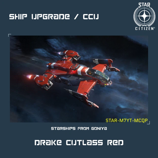STAR CITIZEN - Drake Cutlass Steel Upgrade - (Ccu) £178.13 - PicClick UK