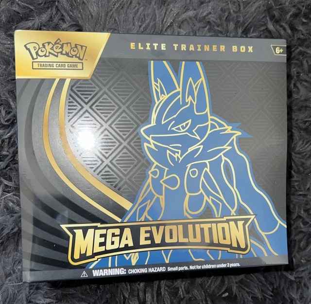 POKEMON TCG MEGA Evolution Lucario Elite Trainer Box ETB NEW FACTORY ...