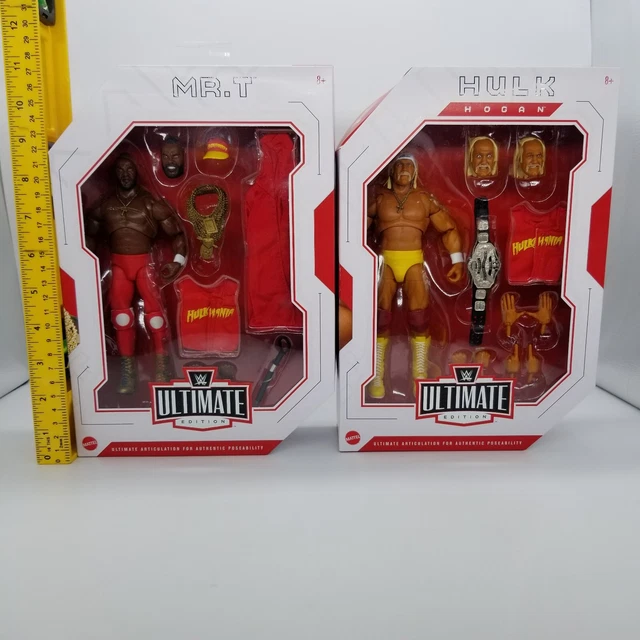 WWE ULTIMATE EDITION Hulk Hogan & Mr.T Hulkamania Wrestlemania I Action ...