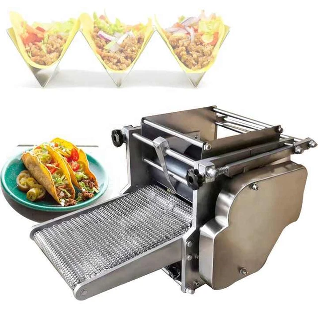 COMMERCIAL CORN TORTILLA Making Machine Tacos Maker Automatic Chapatti ...