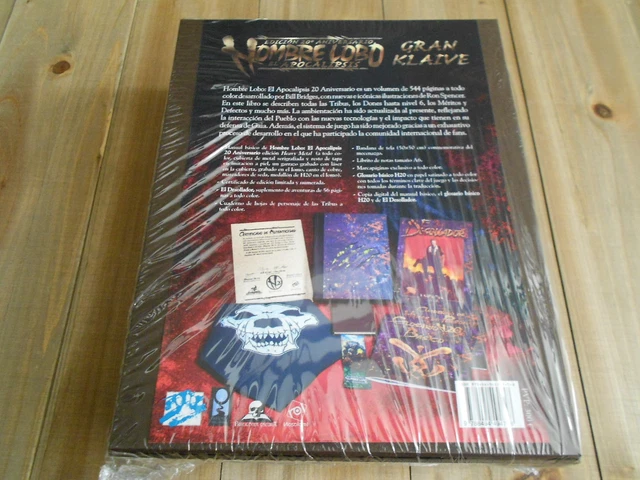 HOMME LOUP 20E Anniversaire - Mécénat GRAN KLAIVE - HEAVY METAL ...