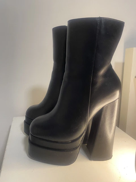 VERY HIGH PLATFORM Boots Size 4 £5.99 - PicClick UK