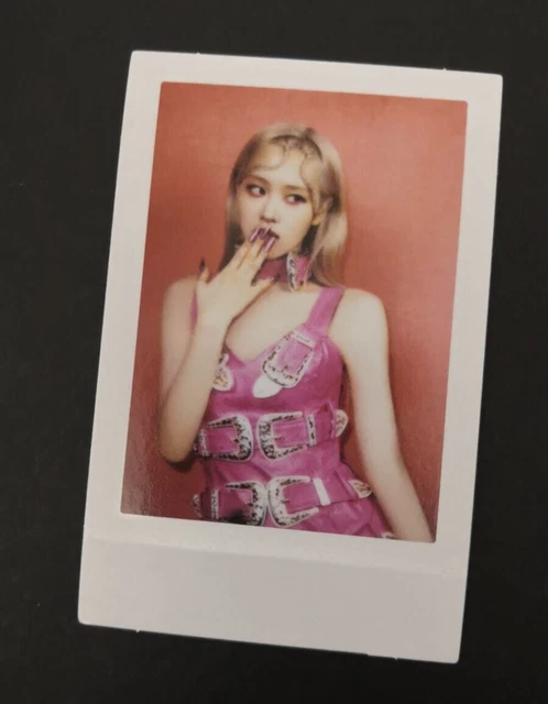 BLACKPINK [ROSE'] POLAROID PHOTOCARD - 2nd Album BORN PINK (Pink version) Vol.2 EUR 11,88 ...