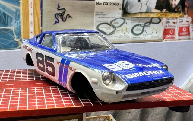 SCALEXTRIC DATSUN 260Z. Custom. Body And Chassis Only. Non Runner. For ...