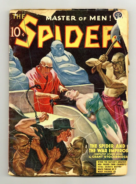 SPIDER PULP MAI 1940 Vol. 20 #4 GD 2.0 EUR 131,70 - PicClick FR