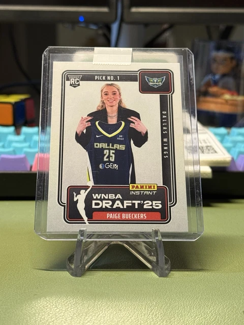 PAIGE BUECKERS 2025-26 Panini Instant WNBA Draft Night #DN1 RC Wings $6 ...