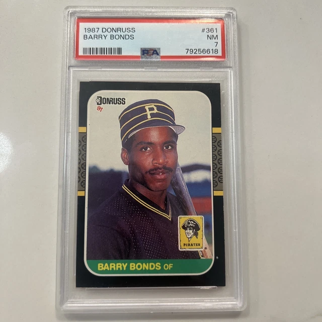 BARRY BONDS ROOKIE PSA 7 Neuf 1987 Donruss #361 RC EUR 13,48 - PicClick FR