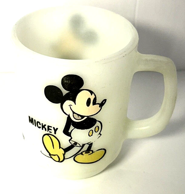 VINTAGE WALT DISNEY Mug Mickey Mouse Pepsi Cola Anchor Hocking Milk ... VINTAGE WALT DISNEY Mug Mickey Mouse Pepsi Cola Anchor Hocking Milk ...