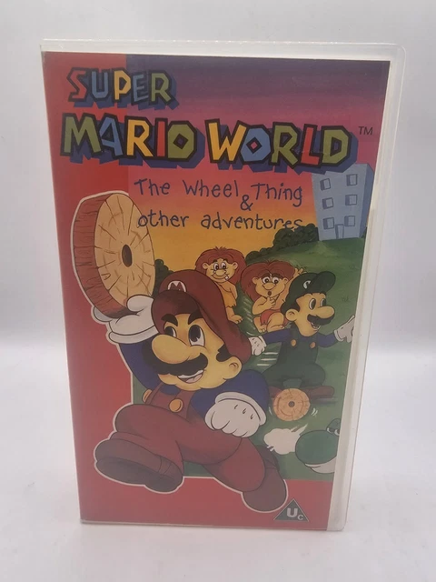 SUPER MARIO WORLD - Vhs Video - The Wheel Thing & Other Adventures ...