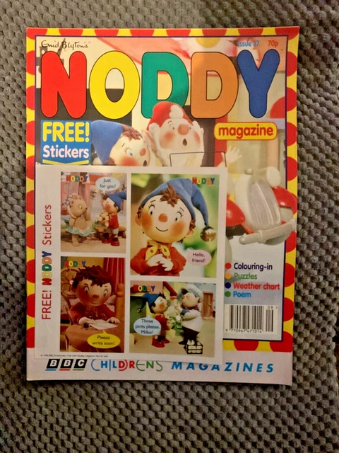 ENID BLYTON'S NODDY MAGAZINE - ISSUE No.37 - VINTAGE CHILDREN'S ...