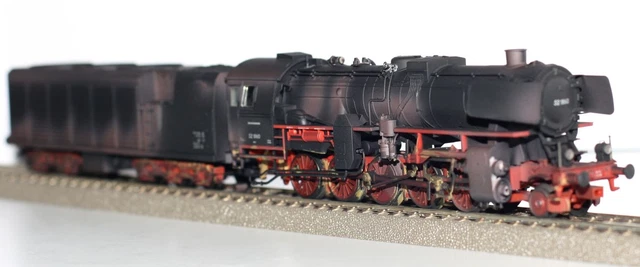 MÄRKLIN HO 31031-02 Dampflok. BR 52 der DB / gealtert / Wechselstrom mit Sound EUR 419,99 ...