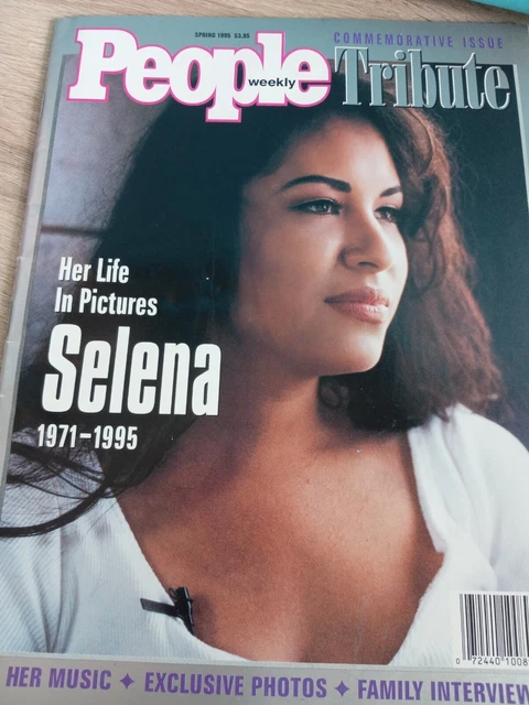 SELENA QUINTANILLA PEOPLE Magazine Her Life In Pictures -Spring Of 1995 ...
