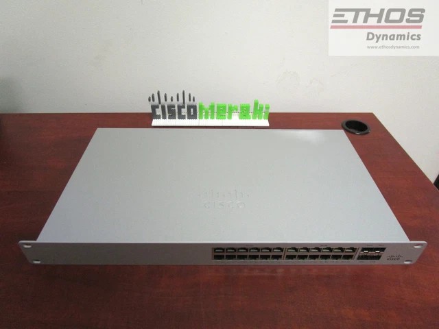 CISCO MERAKI MS120-24P PoE Switch *UNCLAIMED* £1,526.43 - PicClick UK