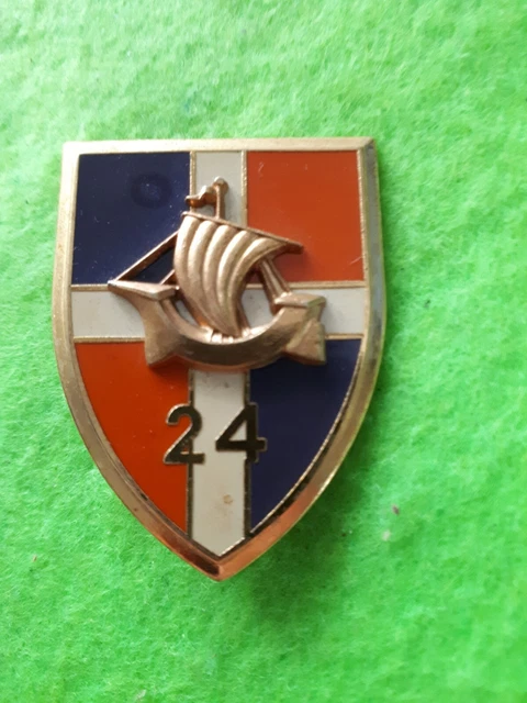 INSIGNE 24° RI Régiment D'infanterie EUR 3,50 - PicClick FR