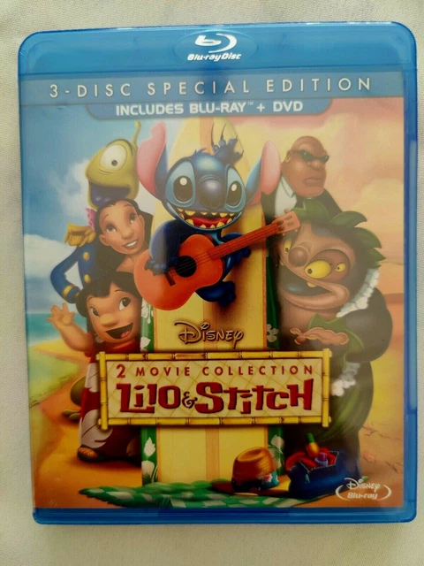 LILO AND STITCH 2 Movie Collection Blu Ray + Dvd No Digital, Lot D4, £3 ...