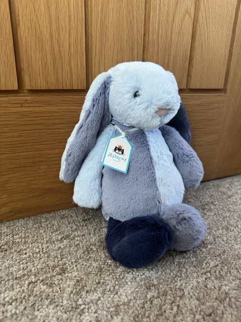 JELLYCAT ORIGINAL PUDDLESEA Patchwork Bunny- New w/ Tags + Dust Bag £41 ...