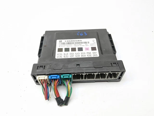 VAUXHALL MOKKA BODY Control Module Bcm Ecu 1.7 Diesel 13586585 Mk1 2012 ...