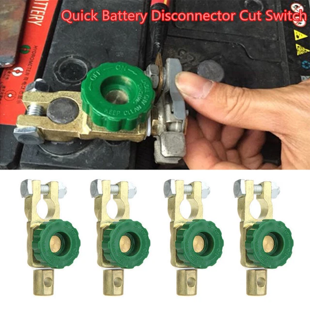 CAR BATTERY LINK Terminal Quick Cut-off Disconnect Master Kill Shut ...