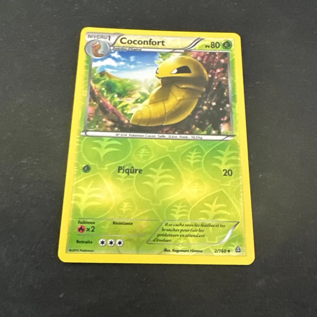 CARTE POKÉMON 2/160 Coconfort 80 PV REVERSE Série XY05 - Primo Choc EUR 1,00 - PicClick FR