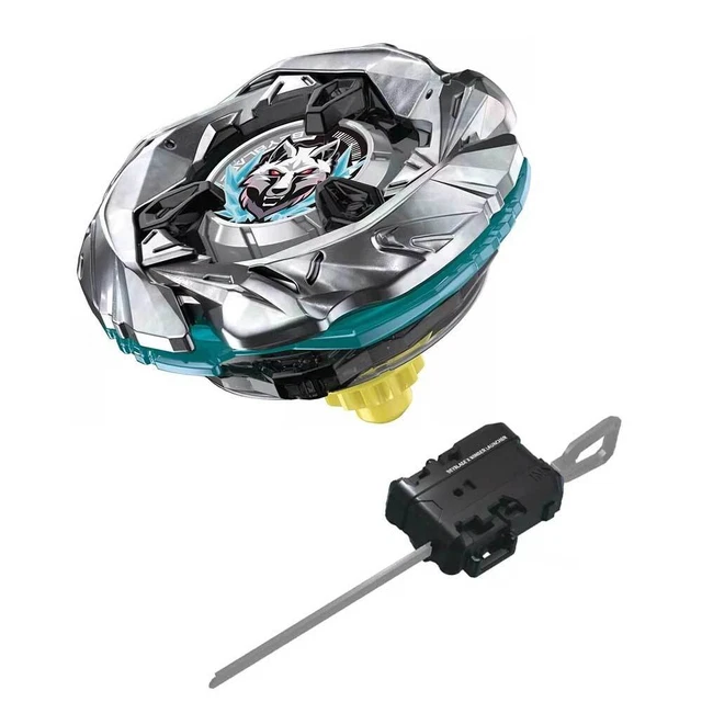 TAKARA TOMY BEYBLADE X Beyblade X UX-08 Starter Silver Wolf 3-80FB Kids ...