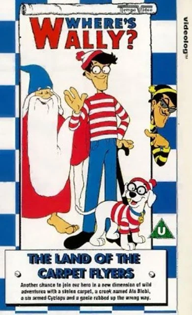 WHERE'S WALLY ? - The Land of the Carpet Flyers [VHS] [VHS Tape] £4.99 ...